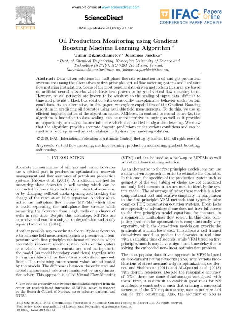 1-s2.0-S2405896319302009-main | PDF | Computational Neuroscience | Applied Mathematics