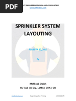 NFPA 13 SPRINKLER INSTALLATION REQUIREMENTS | PDF | Fire Sprinkler ...