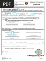 Parent/Guardian Permit Form | PDF | Notary Public | Common Law
