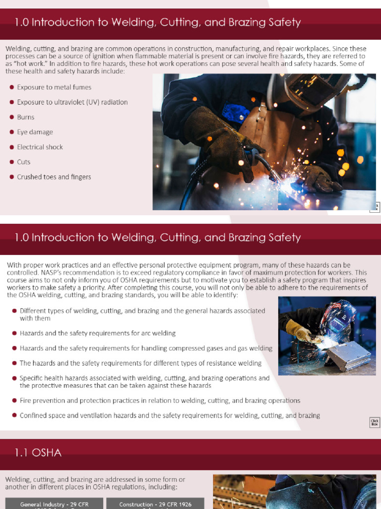 Welding, Cutting and Brazing | PDF