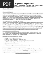 AICE Global Perspectives | PDF | Learning | Cognition