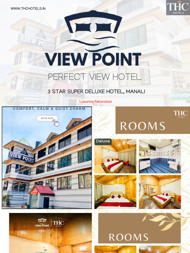Hotel View Point, Manali - 3 Star Super Deluxe - PDF | PDF