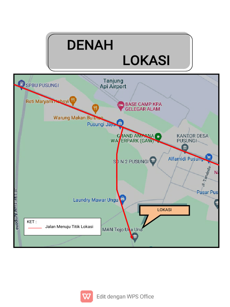 DENAH LOKASI | PDF