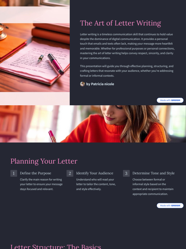 Mastering the Art of Letter Writing | PDF | Communication | Proofreading