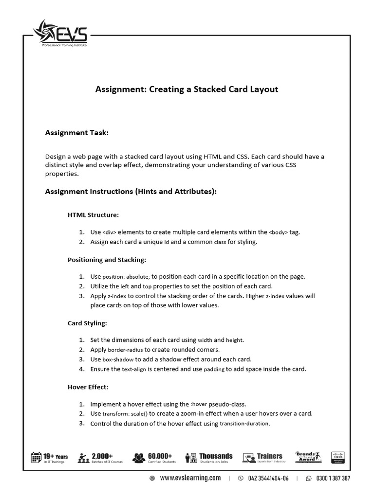 Positioning in HTML CSS | PDF