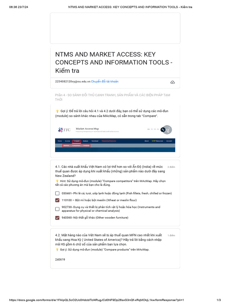 NT5- MS AND MARKET ACCESS - KEY CONCEPTS AND INFORMATION TOOLS - Kiểm ...
