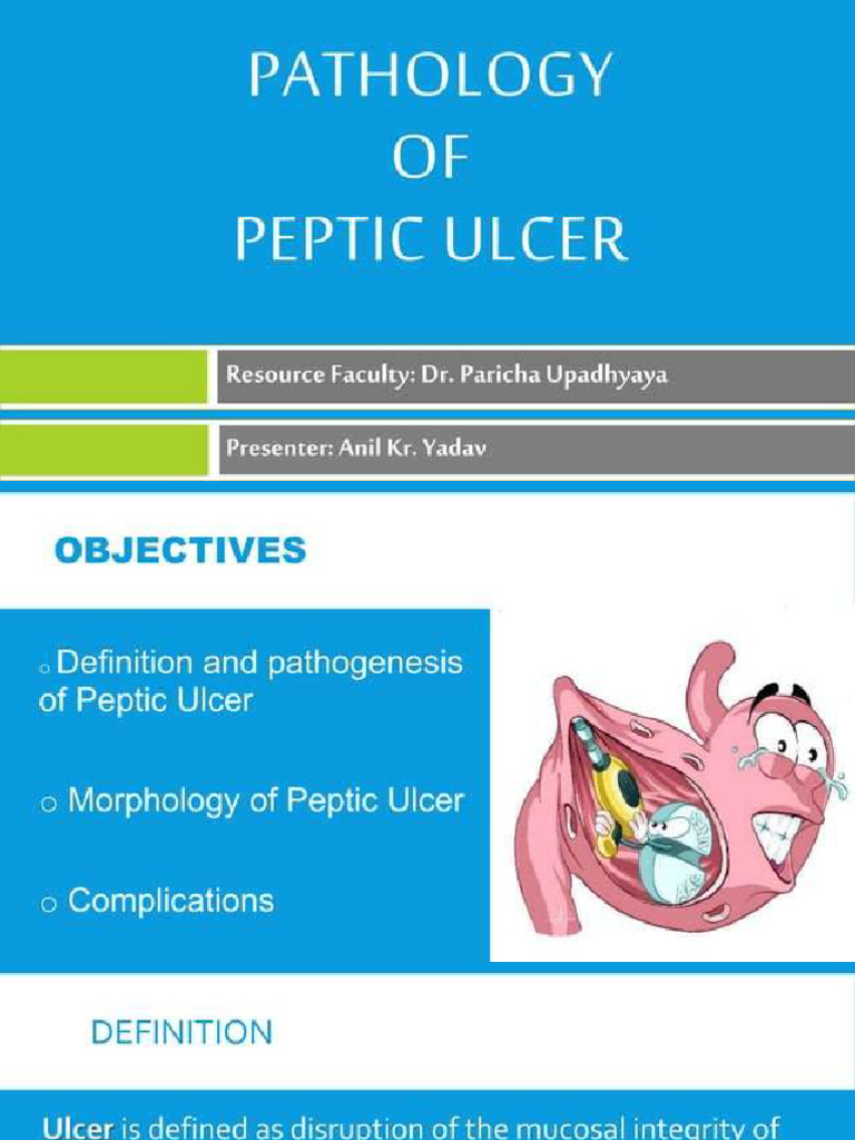 Peptic Ulcer Disease SLIDESHARE | PDF