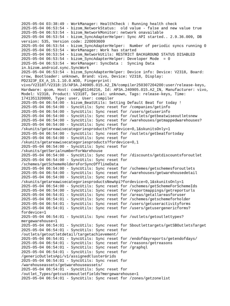 Logg 20250504 | PDF | Computer Engineering | Computer Programming