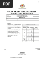 Soalan Uasa Matematik Form 1 2023 | PDF
