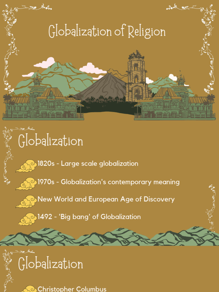 Globalization of Religion | PDF | Faith | Prophets And Messengers In Islam