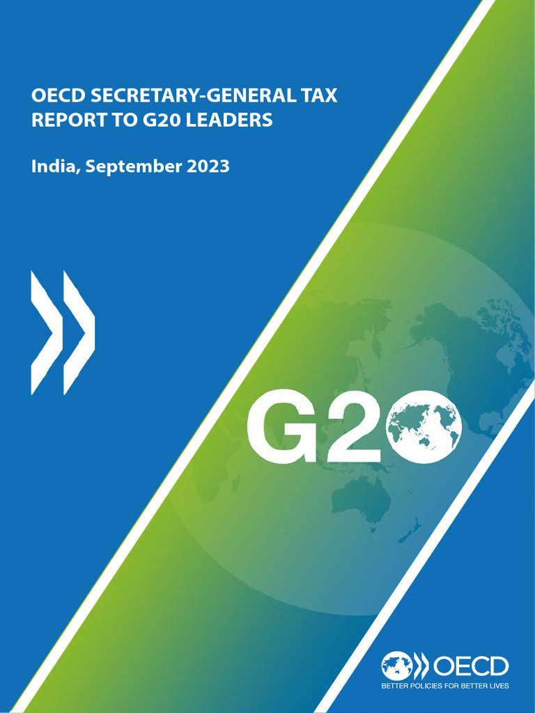OECD Tax Report for G20 Leaders 2023 | PDF | Global Forum On ...