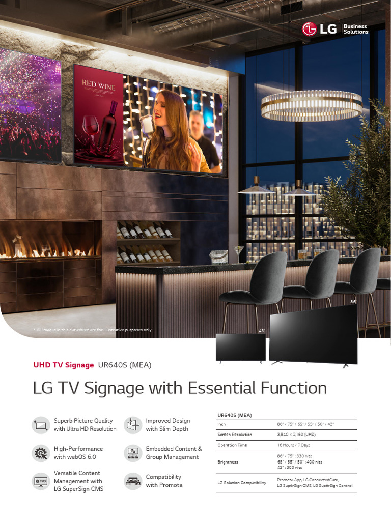 Digital Screen Board - LG '43 | PDF | Graphical User Interfaces ...