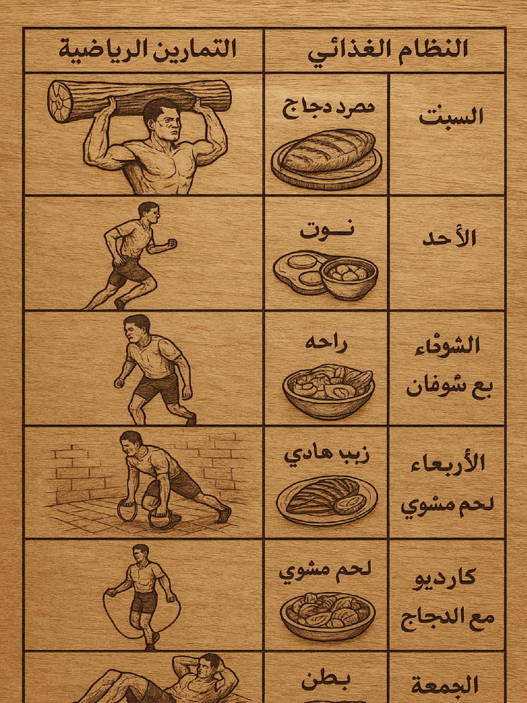 Weekly Plan Chart | PDF