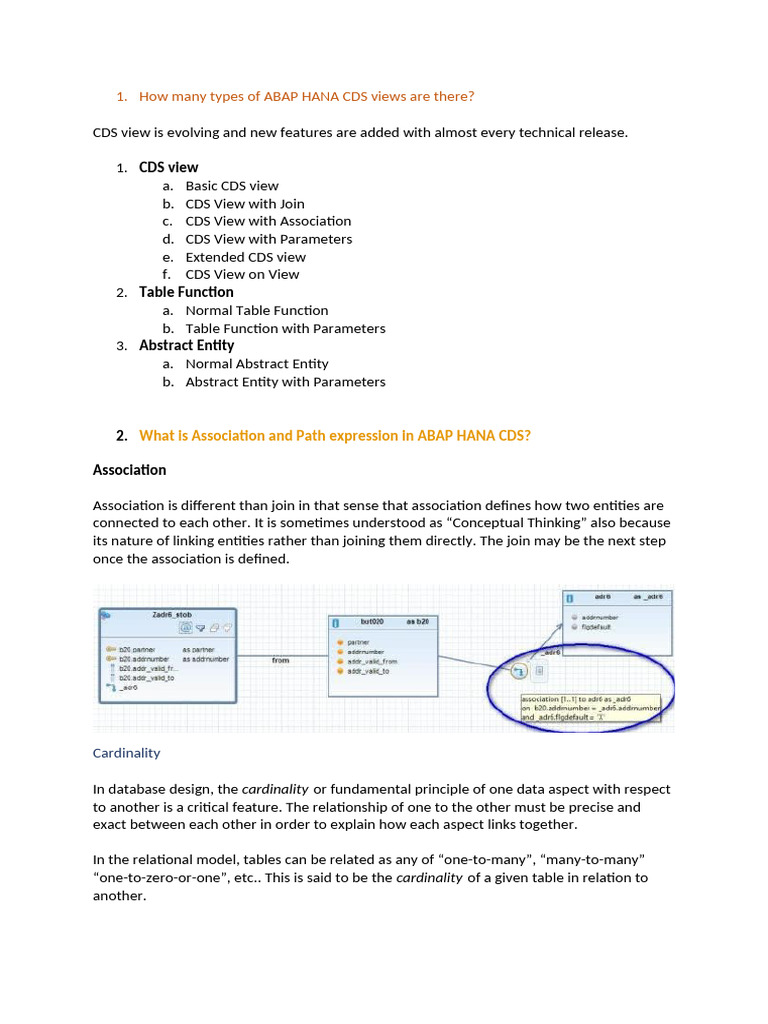 SAP HANA Interview Questions | PDF | Software Development | Data Management
