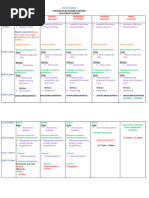 Weekly Planning Template - Grade 1-3 | PDF | Phonics | Cognition