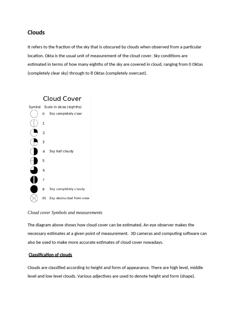 Understanding Cloud Measurement and Types | PDF