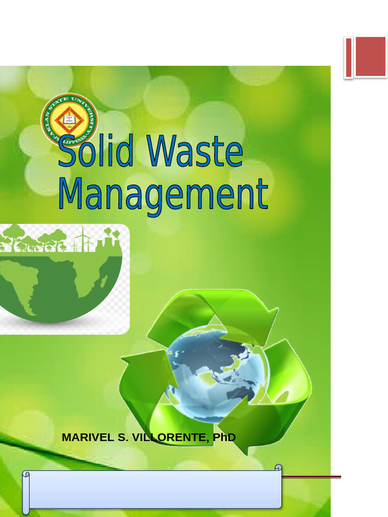 Solid Waste Management Overview | PDF | Waste | Waste Management