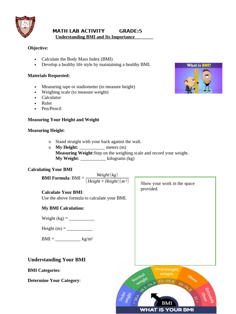 Math Lab Activity Grade 5-1 | PDF