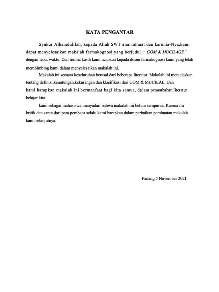 PDF 2021 2020b Farmakognosi t4 Gom Dan Mucilago k10 - Compress - Removed | PDF