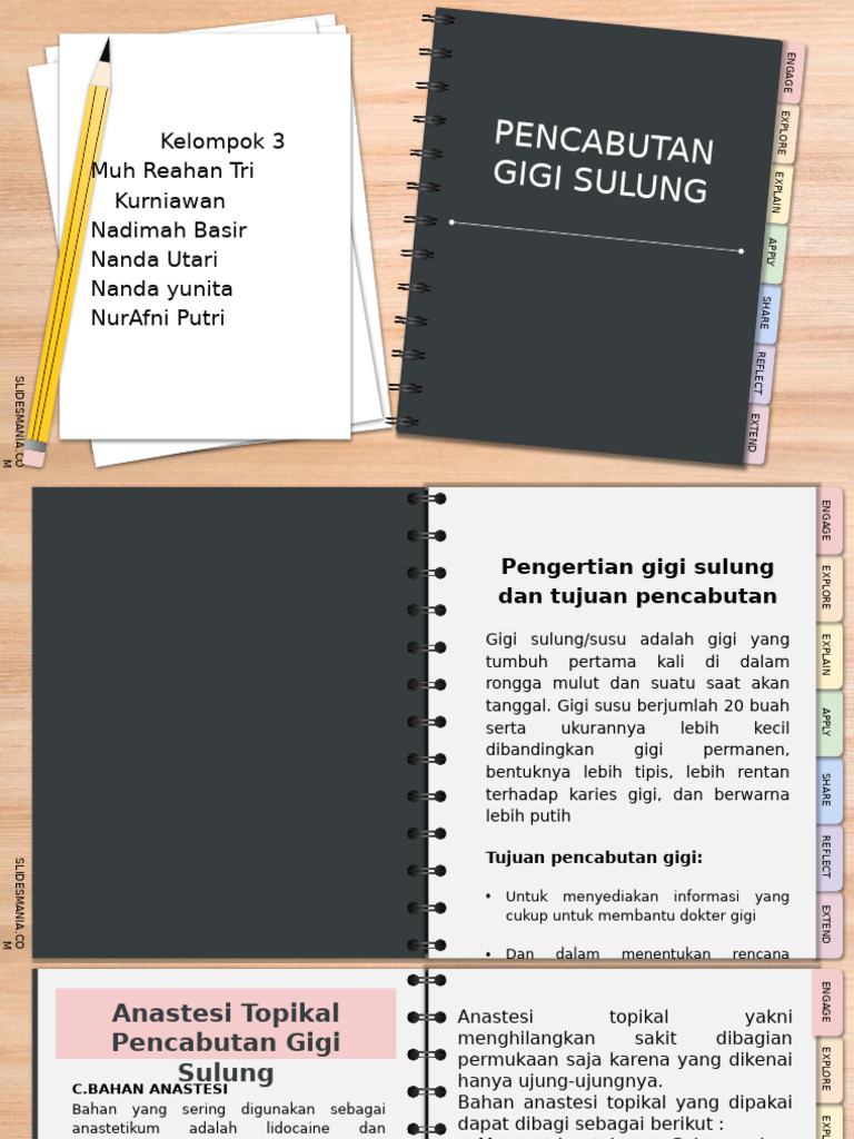 Klp3 Pencabutan Gigi Sulung | PDF