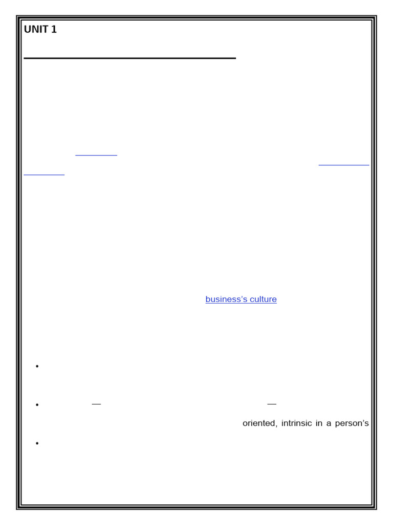 OB-1 | PDF | Perception | Organizational Behavior