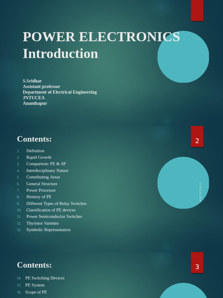 Powerelectronics Introduction | PDF | Field Effect Transistor | Transistor