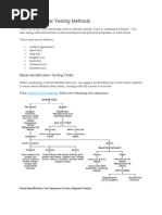 Spark Testing for Metal Identification | PDF | Grinding (Abrasive ...
