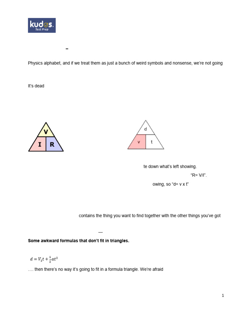 Physics Cheat Sheets | PDF | Waves | Force