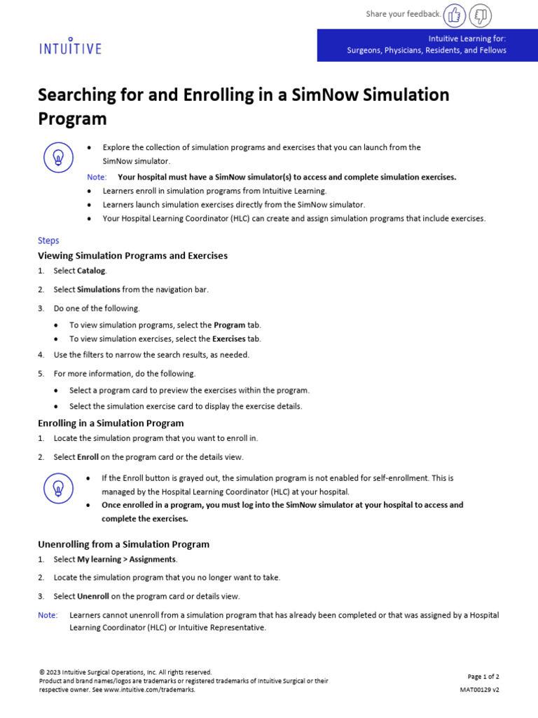 Searching_for_and_Enrolling_in_a_SimNow_Simulation_Program | PDF ...