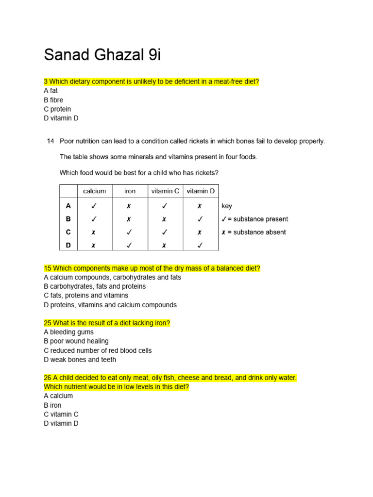 Sanad Ghazal 9i | PDF