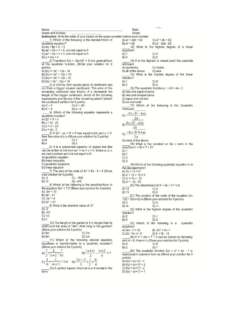Pretest 9-WPS Office | PDF