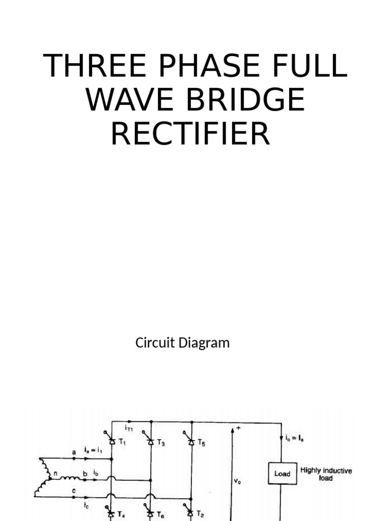 Three Phase Ful | PDF