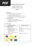 Detailed Lesson Plan Primary Colors Semis | PDF | Color | Red