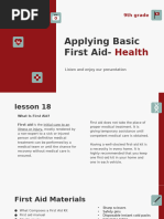 Basic First Aid Red Cross | PDF | First Aid | Cardiopulmonary Resuscitation