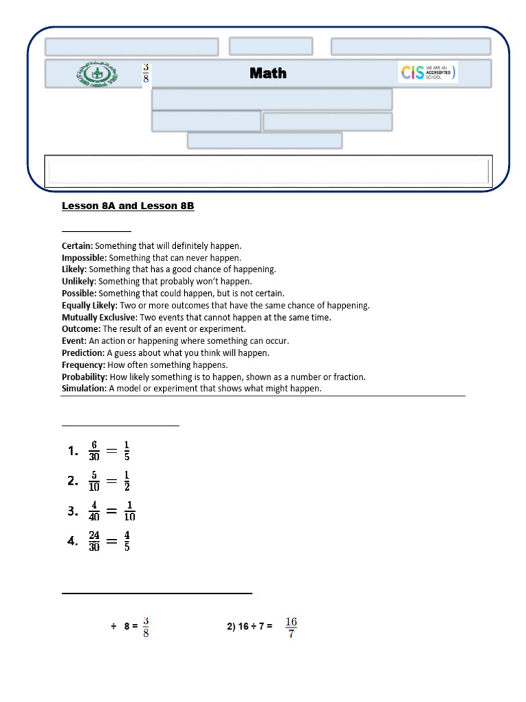 Reinforcement Worksheet for British Grade 5 - ANSWER KEY | PDF ...