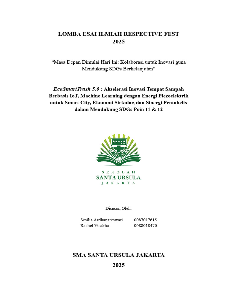 Lomba Esai Ilmiah | PDF