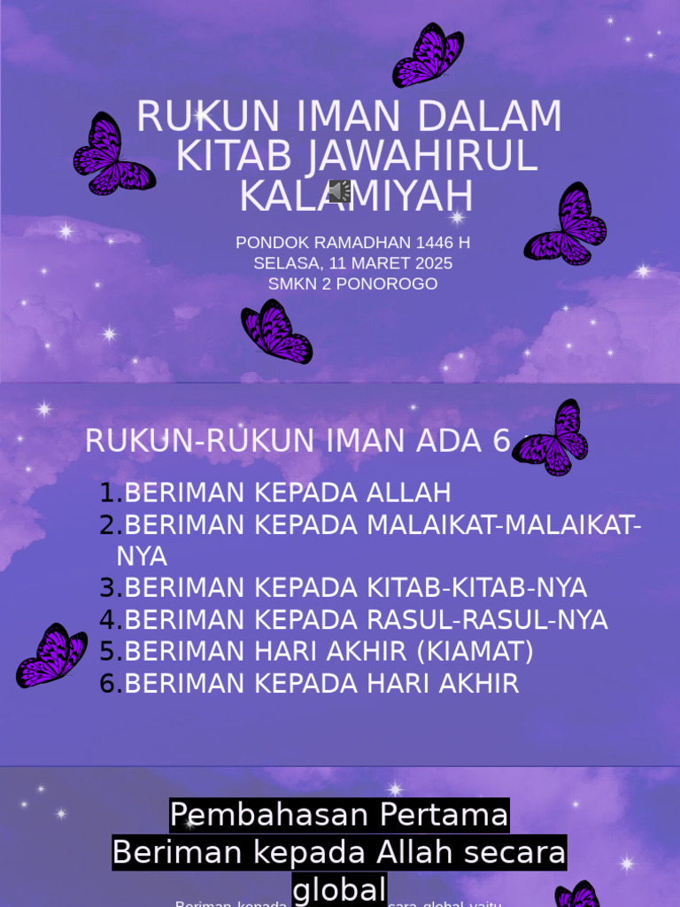 Rukun Iman | PDF