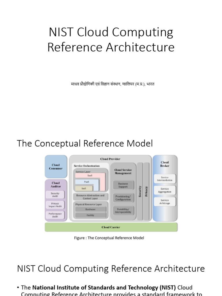 L4 - NIST Cloud Computing Reference Architecture | PDF | Cloud ...