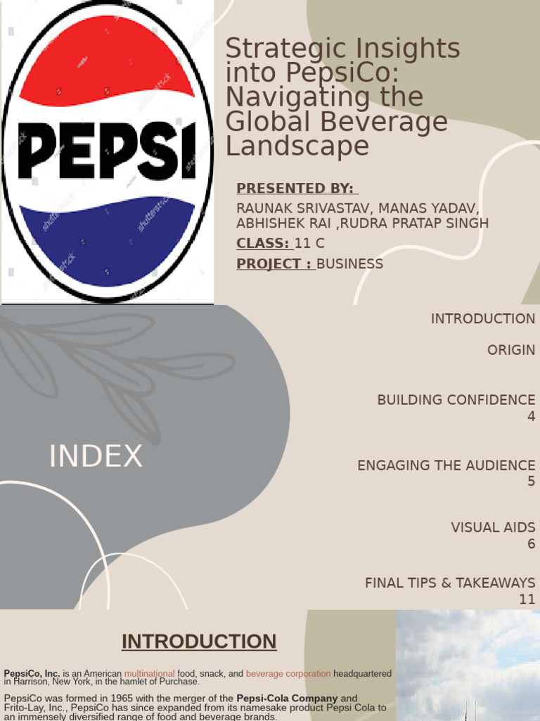 Pepsi | PDF | Pepsi Co | Pepsi