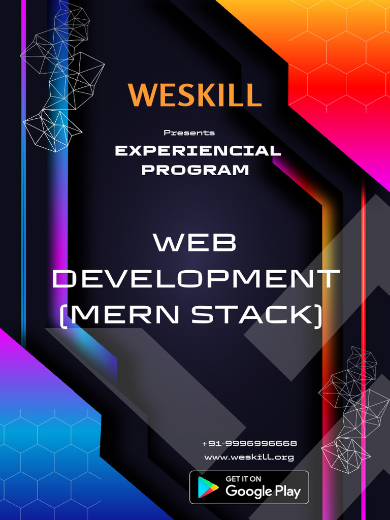 Web Development Experiencial Learning Program (Weskill) | PDF | Ajax (Programming) | Java Script