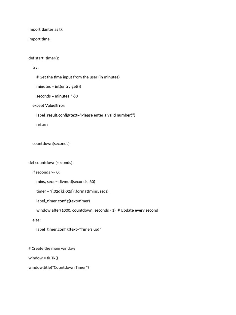 Import Tkinter As TK | PDF