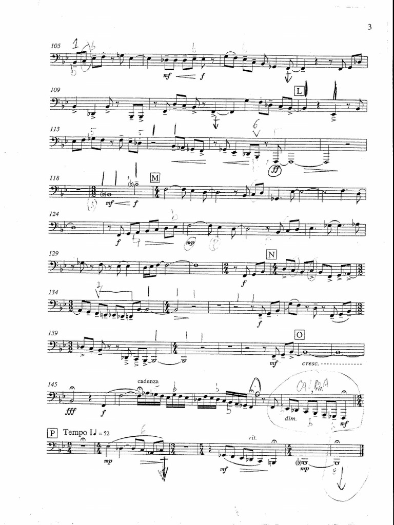 The Chief - Bass Trombone Part | PDF