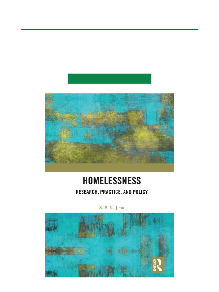 Homelessness Research, Practice, and Policy 1st Edition Best Quality ...