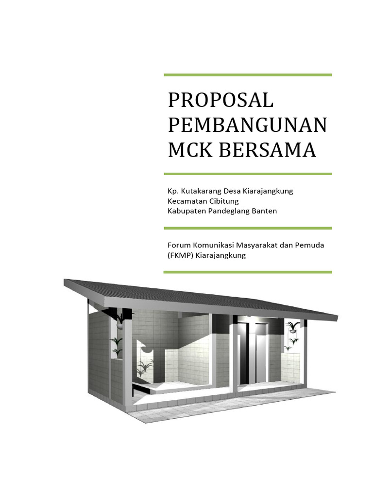 Proposal MCK 2018 | PDF