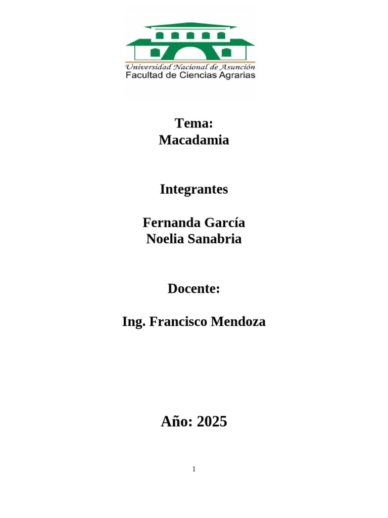 El Cultivo de La Macadamia | PDF | Nuez | Agricultura