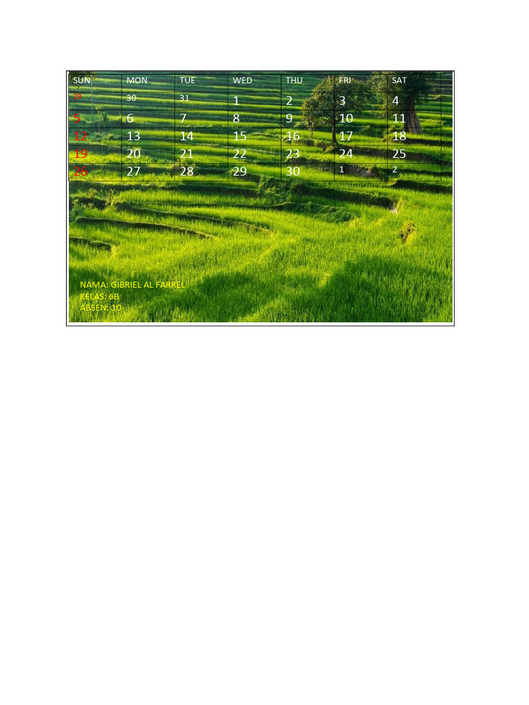 Kalender April 2020 | PDF