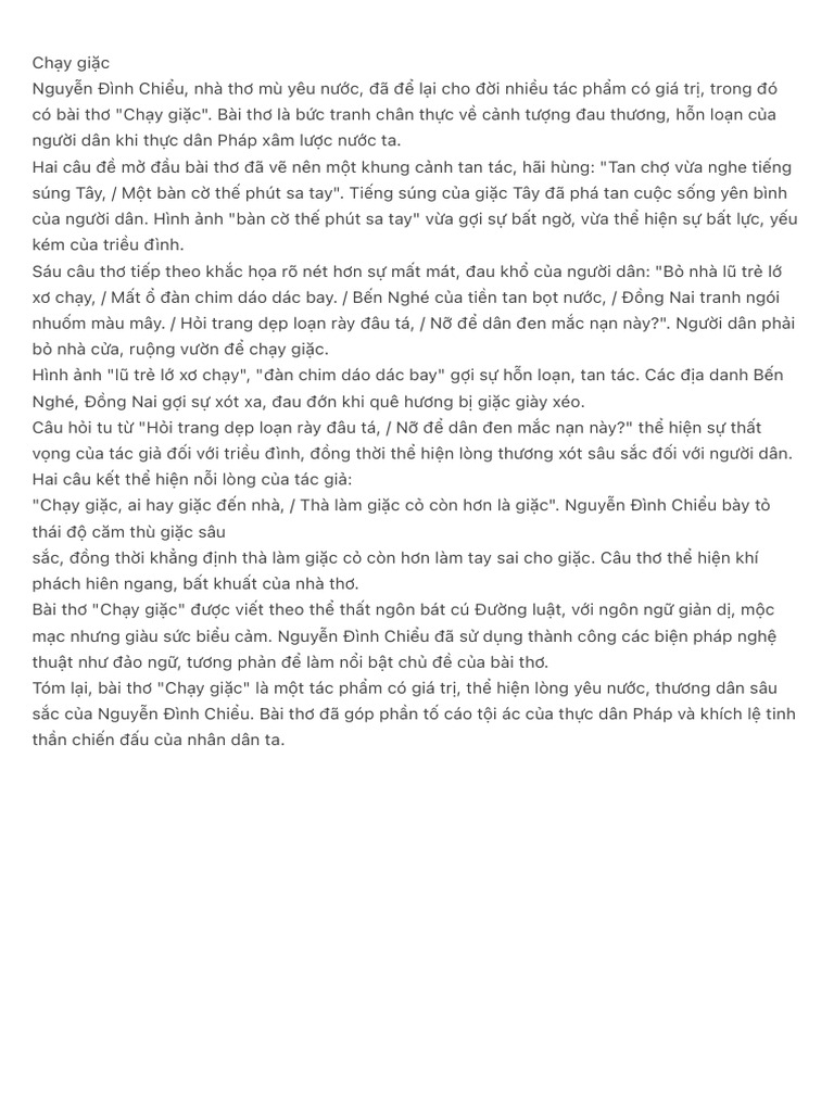 Chạy Giặc-Gh | PDF