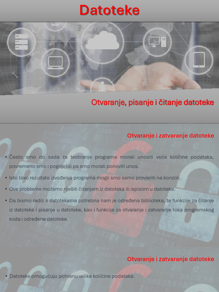 Datoteke Teorija | PDF