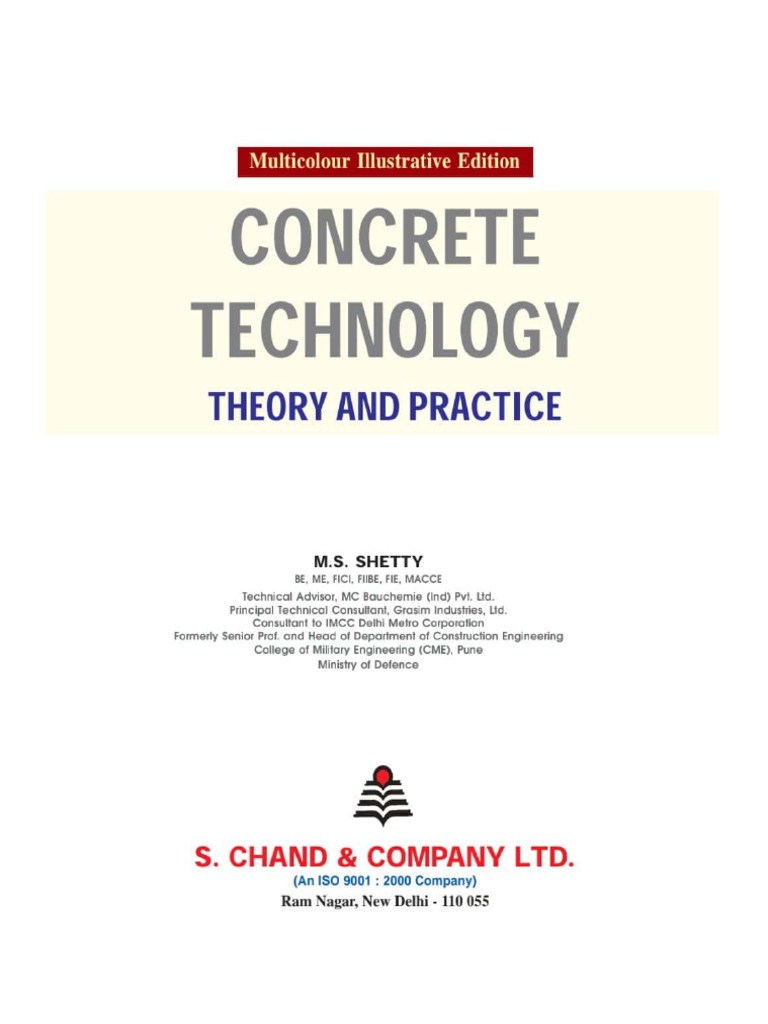 Concrete Technology | PDF