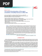 Two-Point Discrimination Testing Guide | PDF | Self-Improvement | Wellness